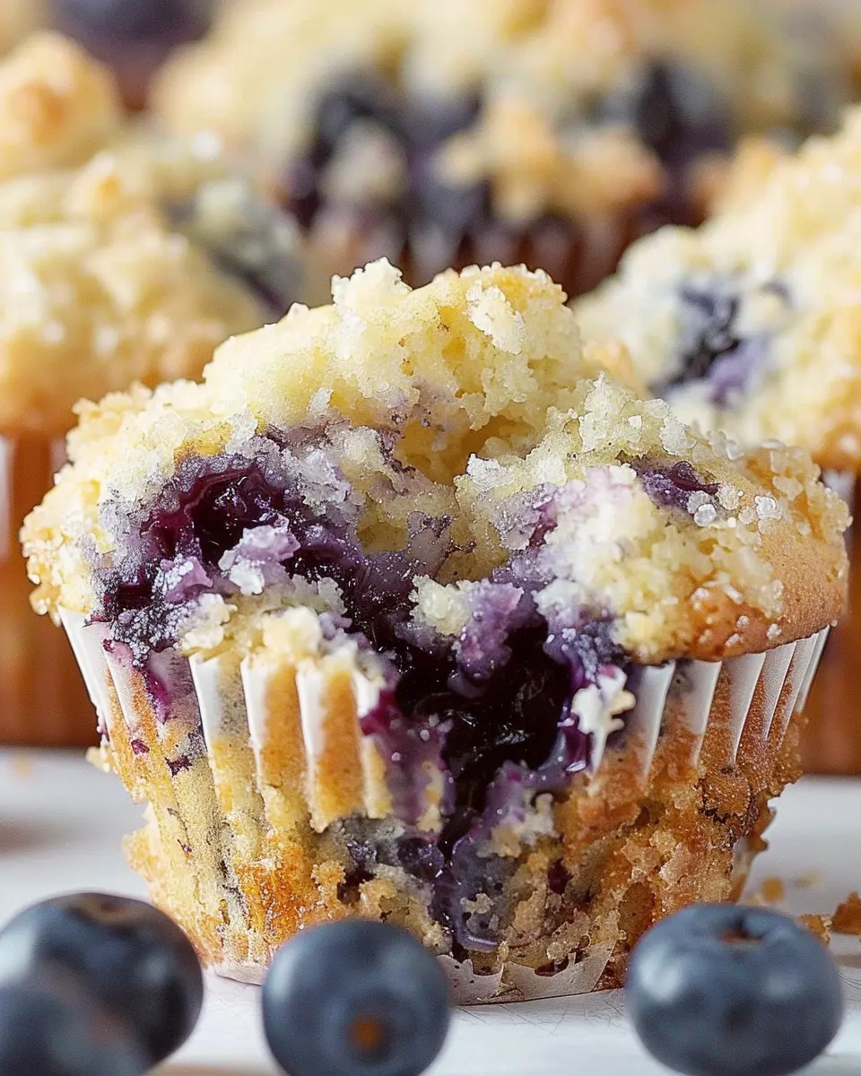 blueberry cream cheese muffins