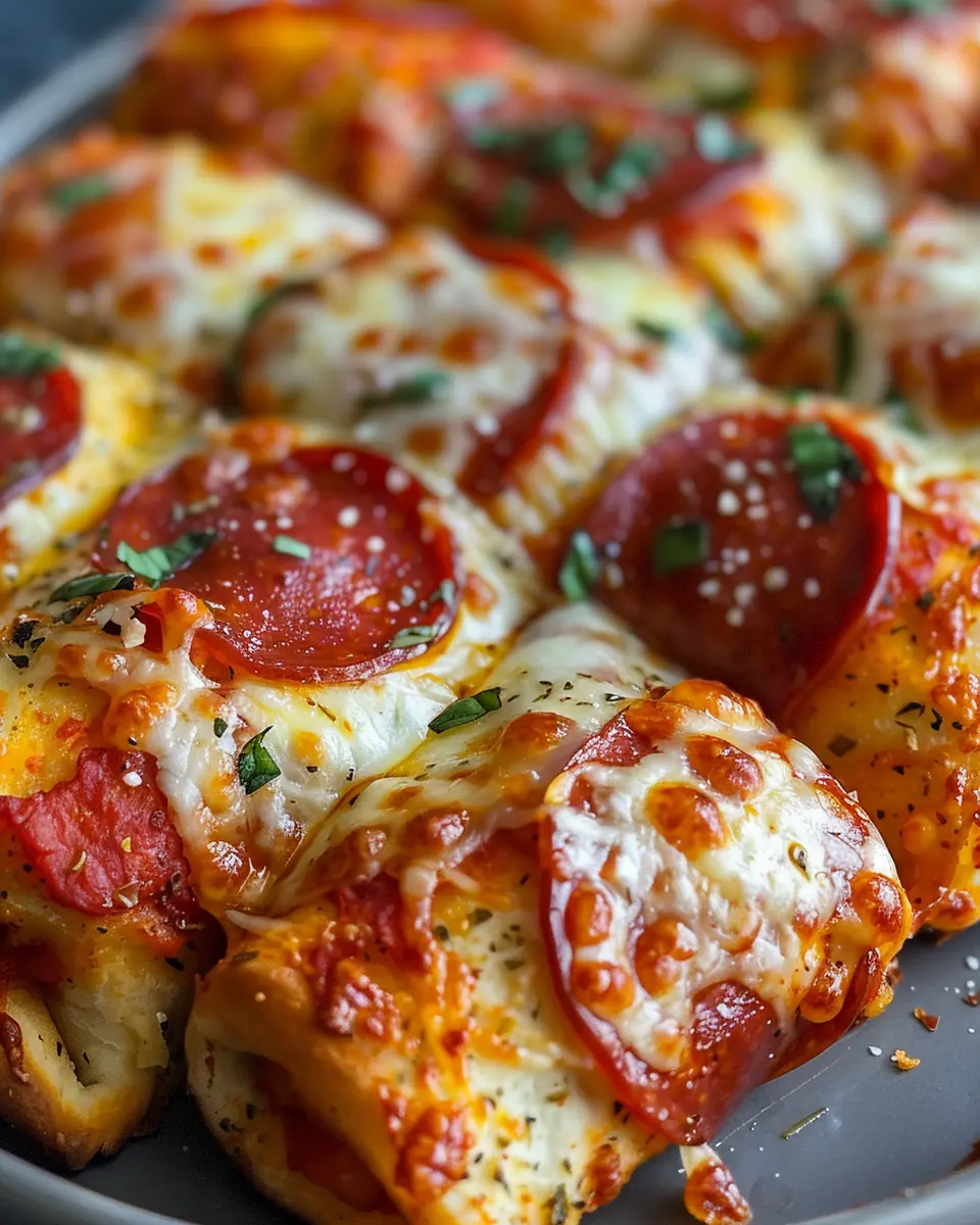 high protein pepperoni pizza rolls