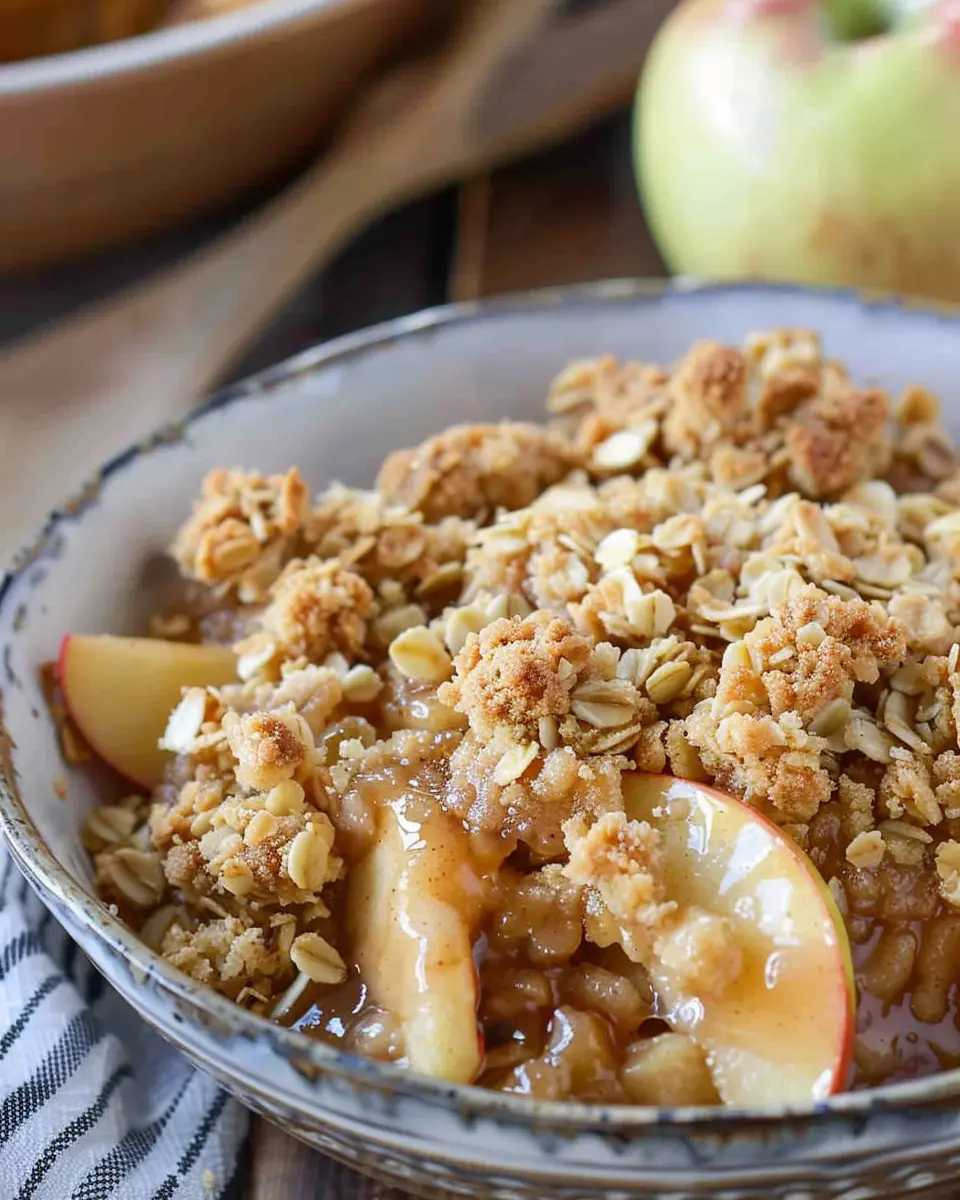 ultimate apple crisp