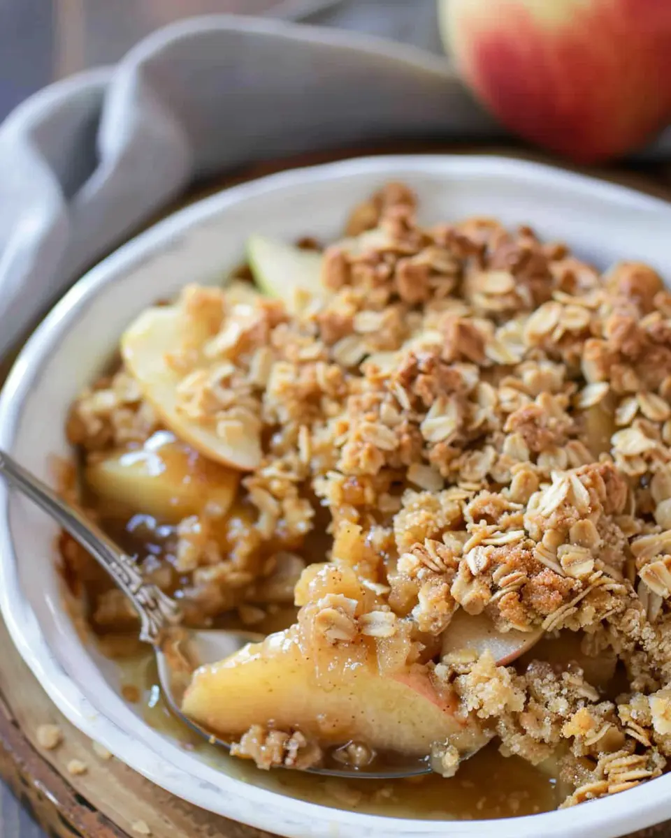 ultimate apple crisp